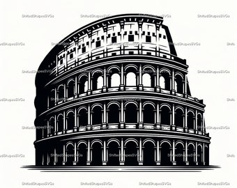 Ancient Column SVG, Rome Svg, Ancient Clipart, Svg Files for Cricut ...