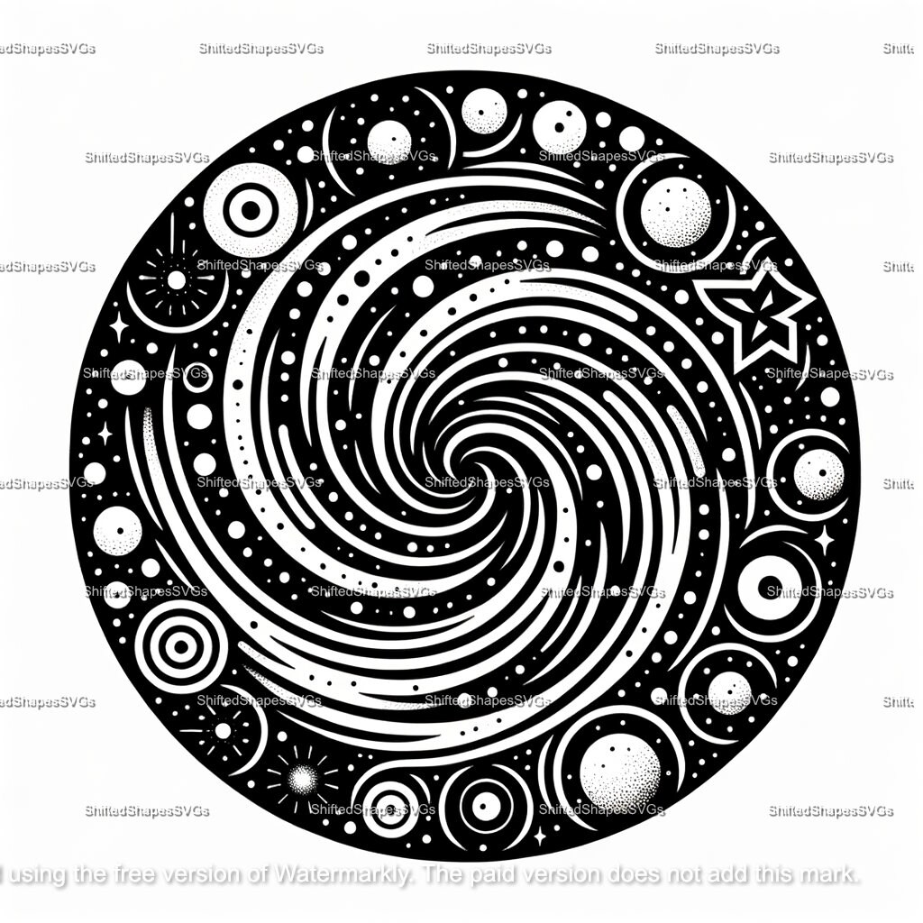 Galaxy Pattern SVG Bundle - Etsy