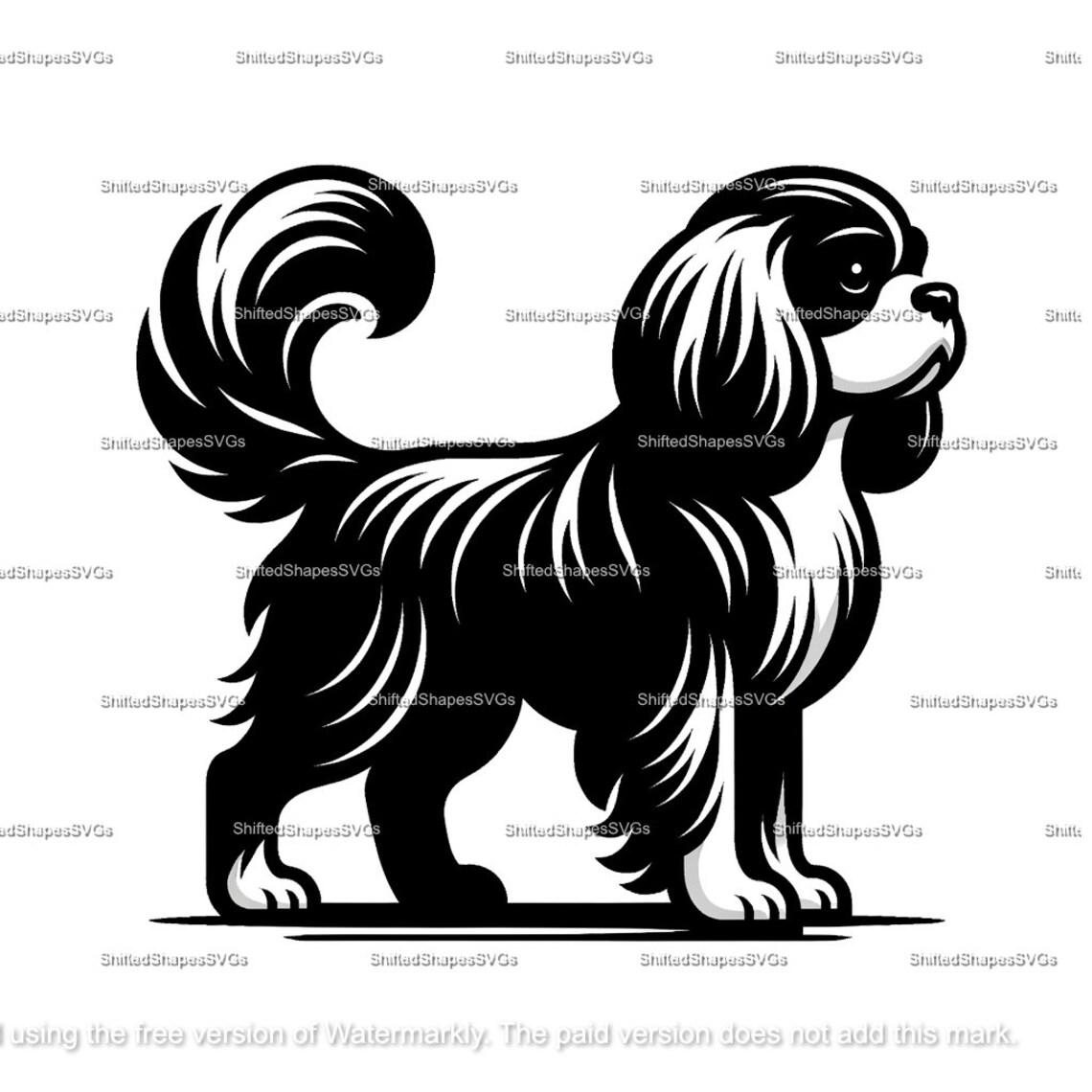 Cavalier King Charles Spaniel SVG Bundle - Etsy