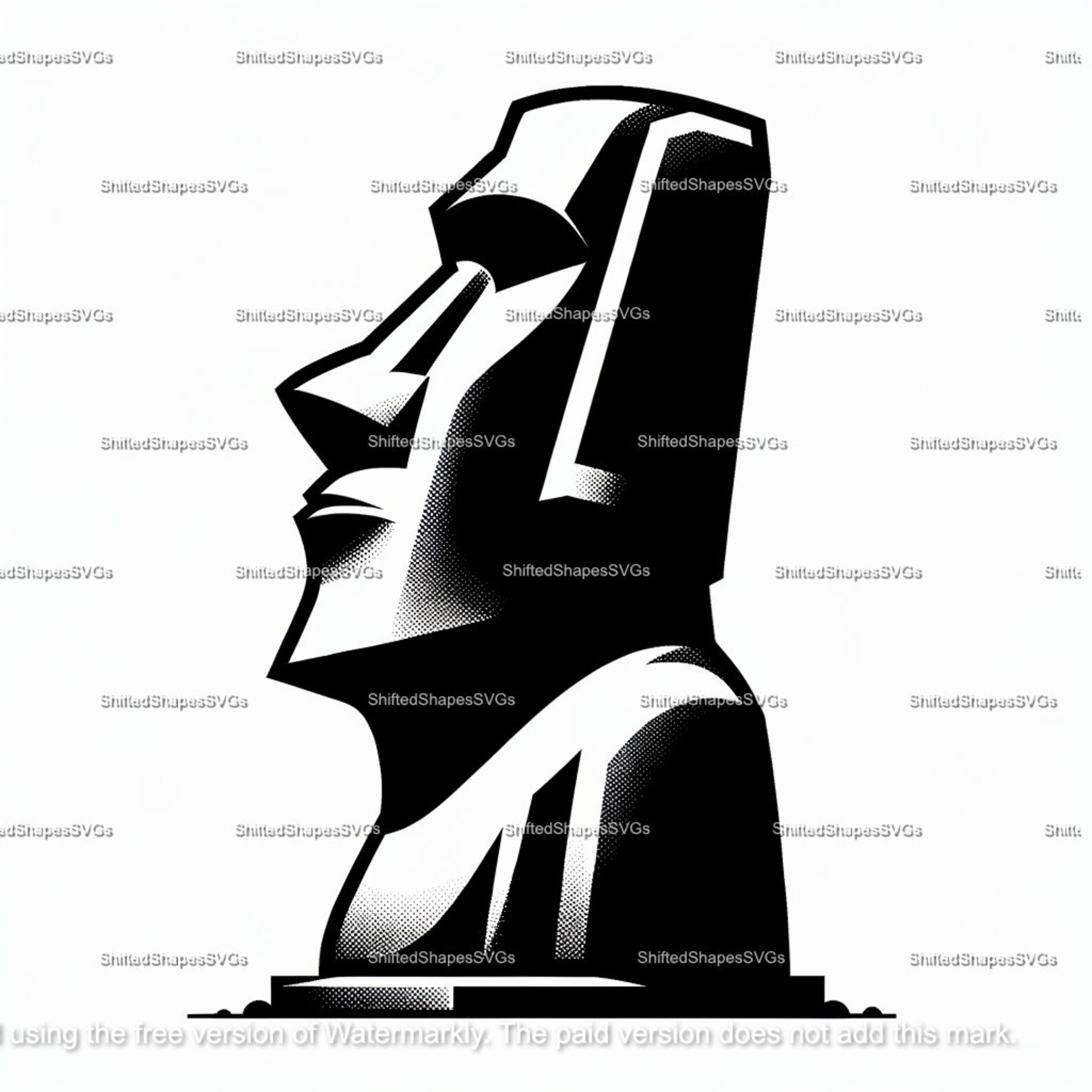 Easter Island Head SVG Bundle - Etsy