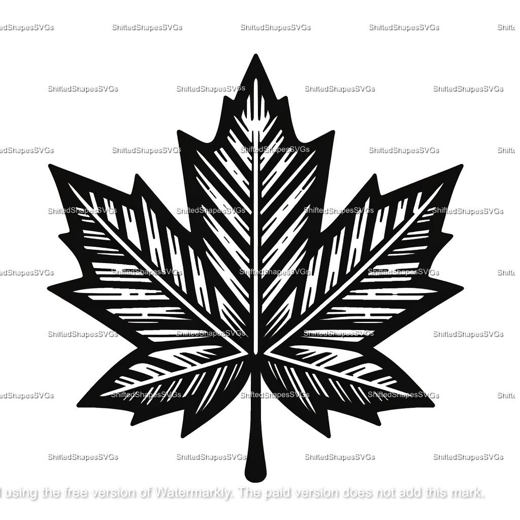Maple Leaf SVG Bundle - Etsy