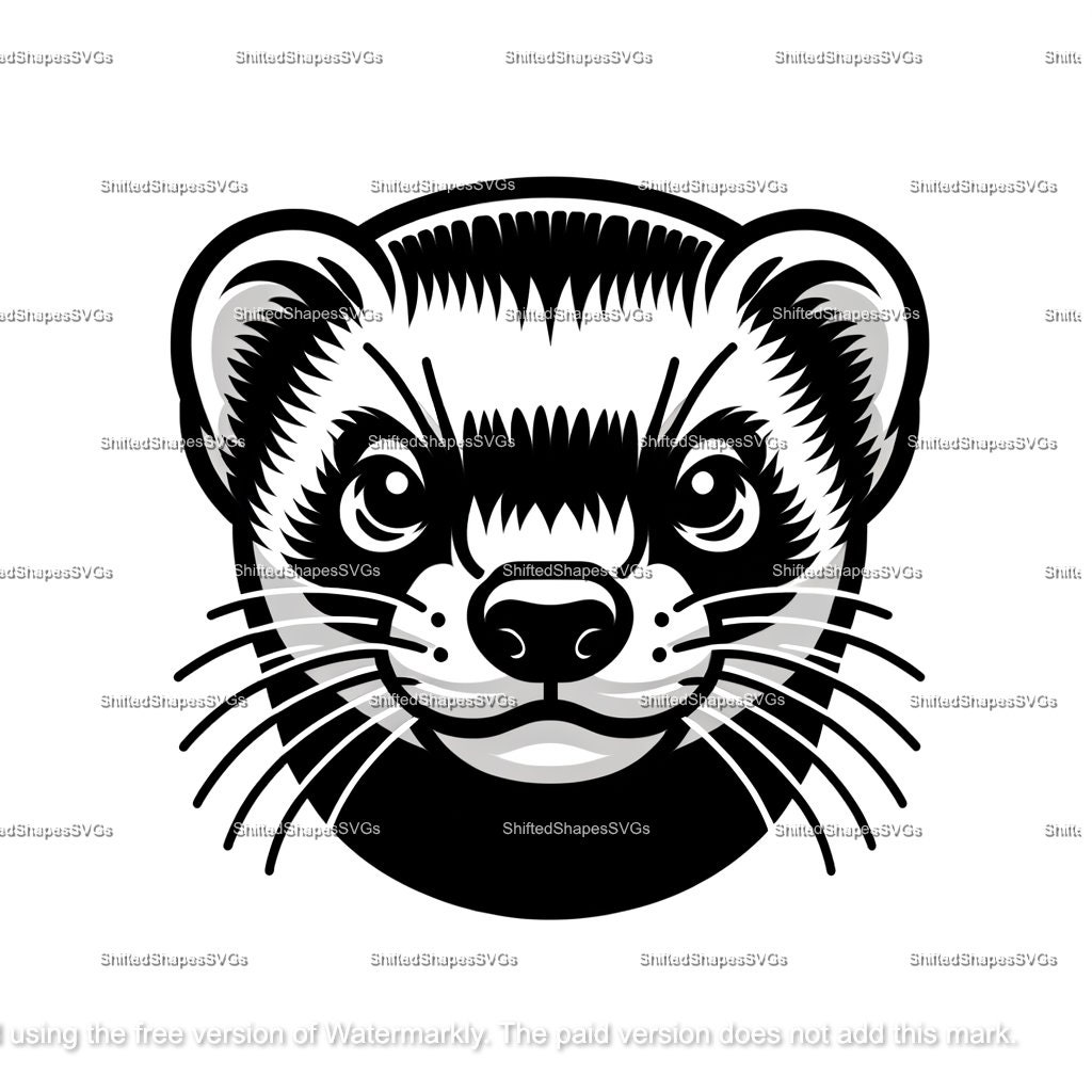 Ferret SVG Bundle - Etsy