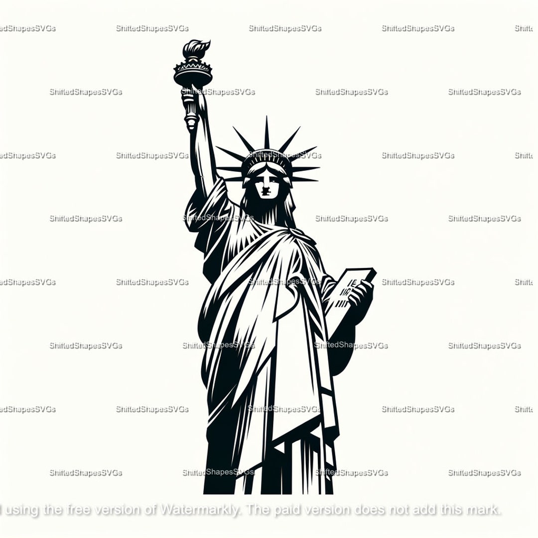 Statue of Liberty SVG Bundle - Etsy