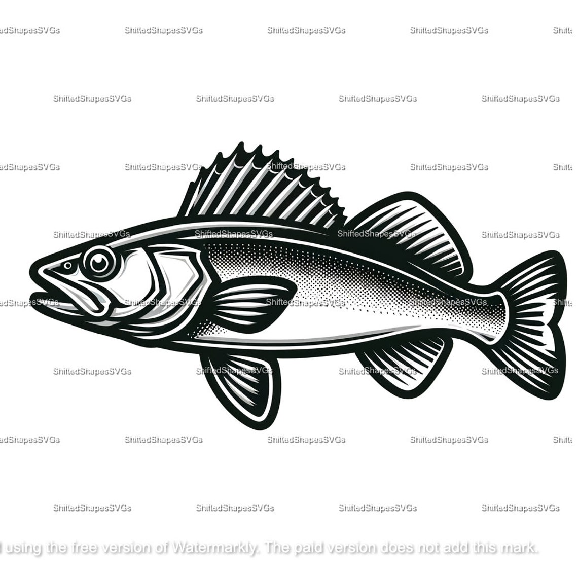 Walleye SVG Bundle - Etsy