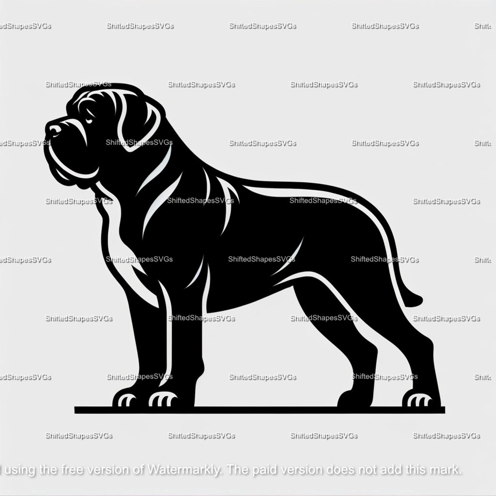 Mastiff SVG Bundle - Etsy