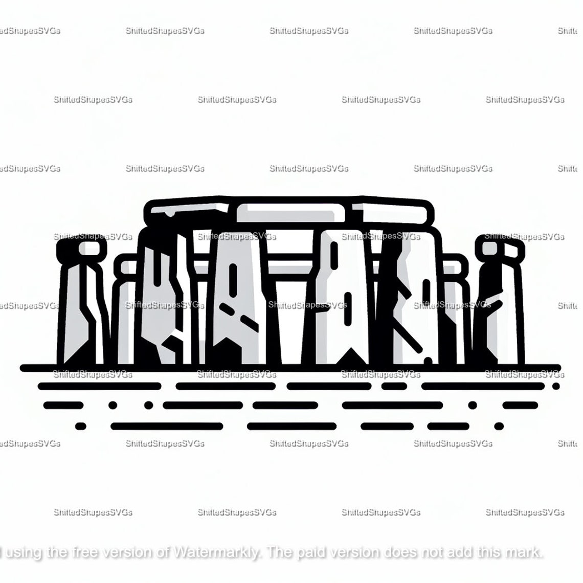 Stonehenge SVG Bundle - Etsy