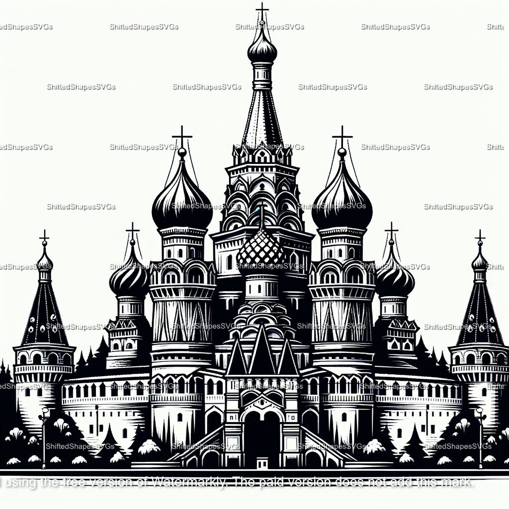 Kremlin SVG Bundle - Etsy