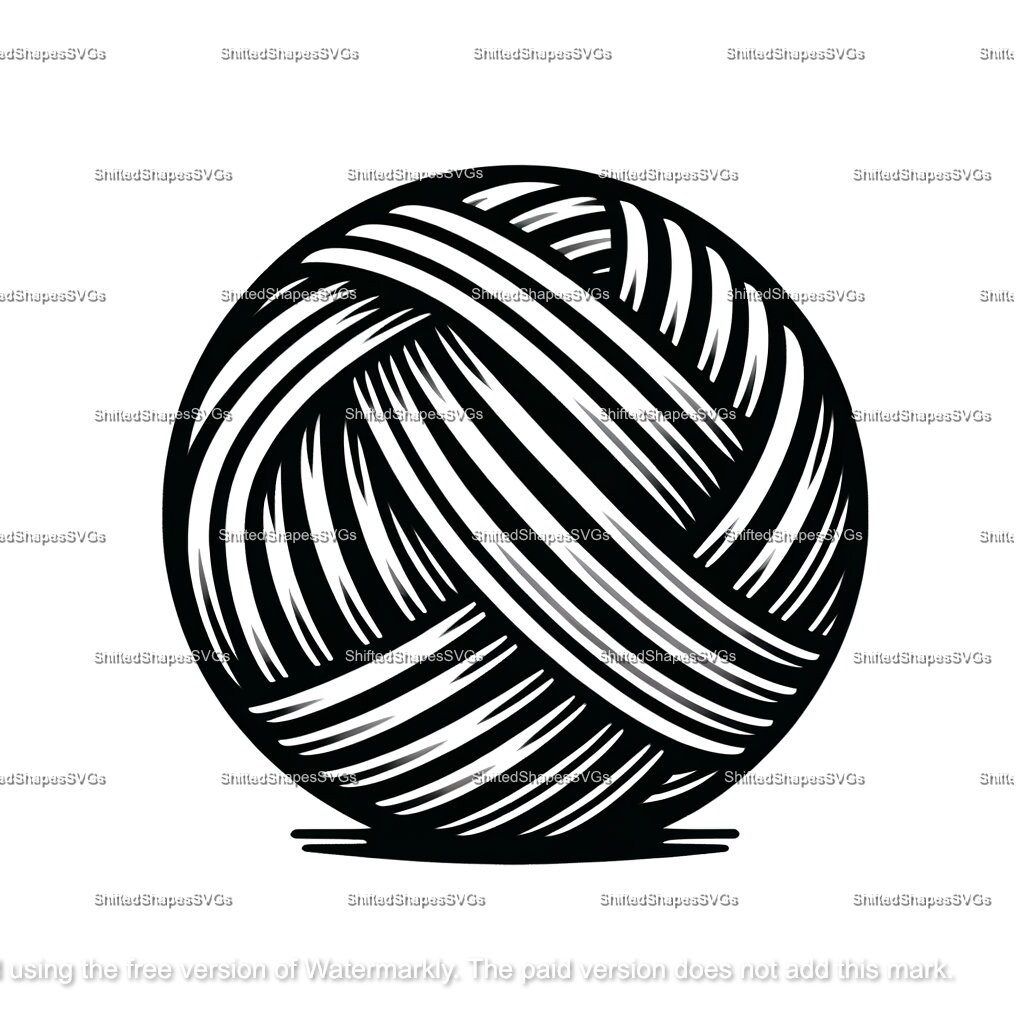 Ball of Yarn SVG Bundle - Etsy