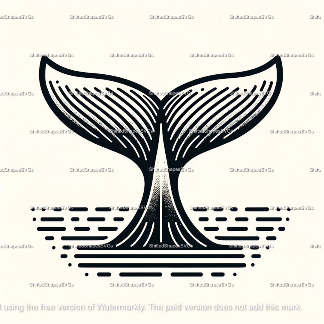 Whale Tail SVG Bundle - Etsy