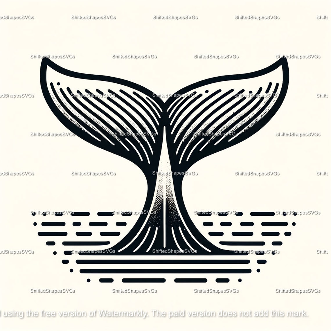 Whale Tail SVG Bundle - Etsy