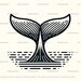 Whale Tail SVG Bundle - Etsy