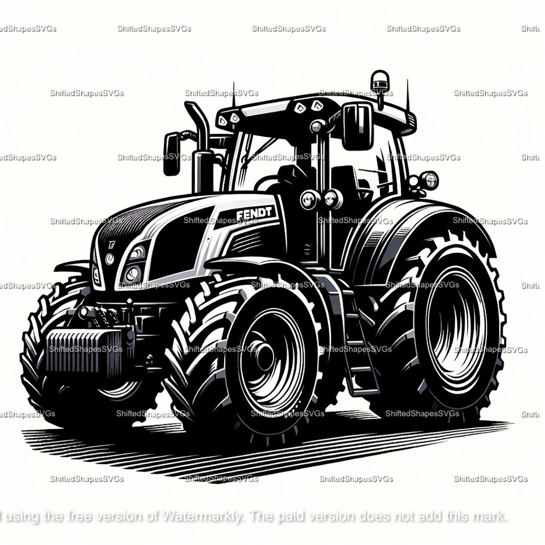Fendt 724 Vario Tractor SVG Bundle - Etsy