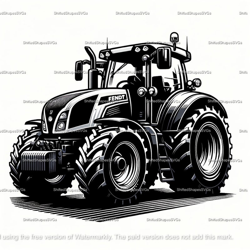 Laserdatei traktor fendt - Etsy.de