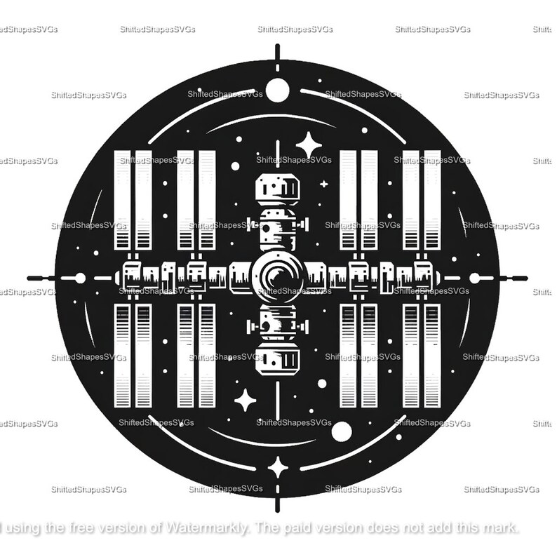 Space Station SVG Bundle - Etsy