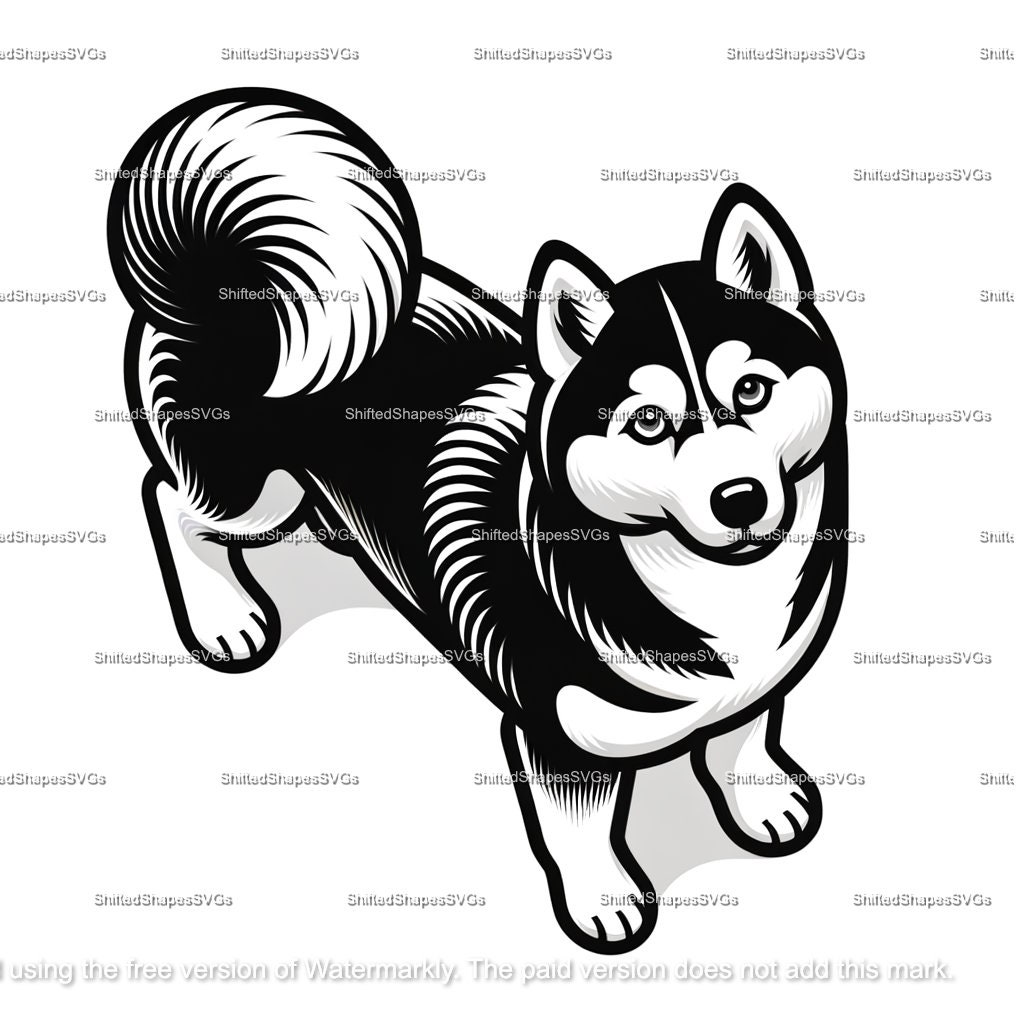 Siberian Husky SVG Bundle - Etsy