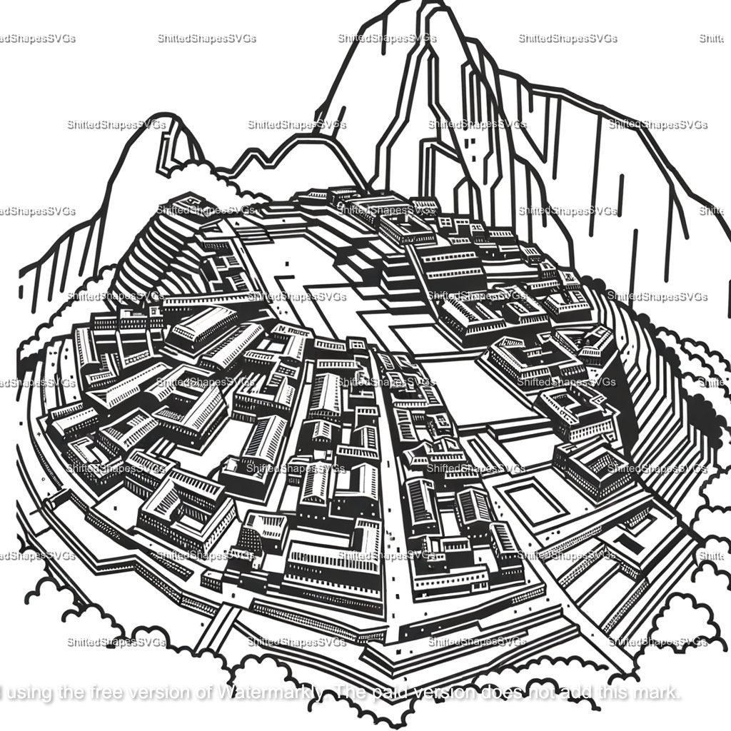 Machu Picchu SVG Bundle - Etsy