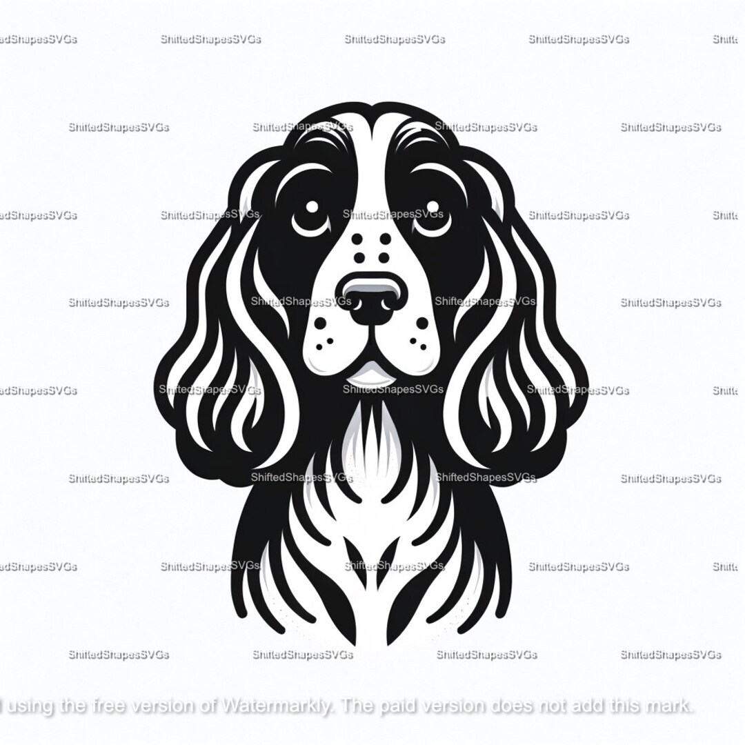 Cocker Spaniel SVG Bundle - Etsy