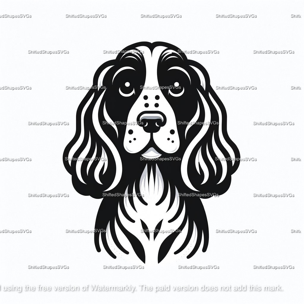 Cocker Spaniel SVG Bundle - Etsy