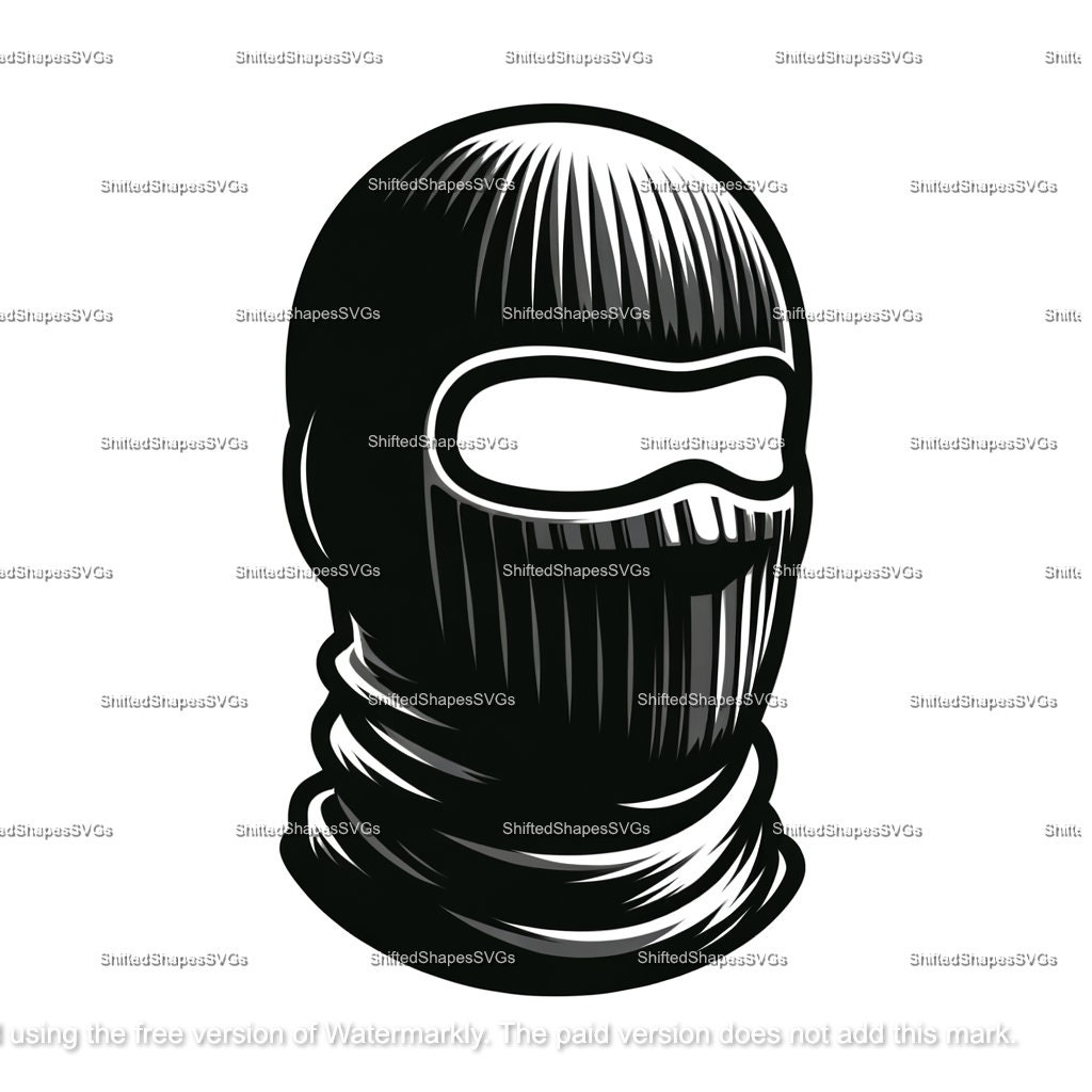 Balaclava SVG Bundle - Etsy