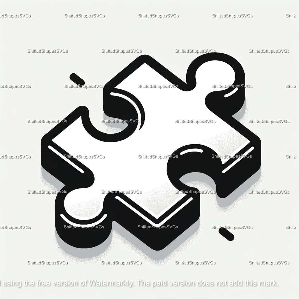 Puzzle Piece SVG Bundle - Etsy