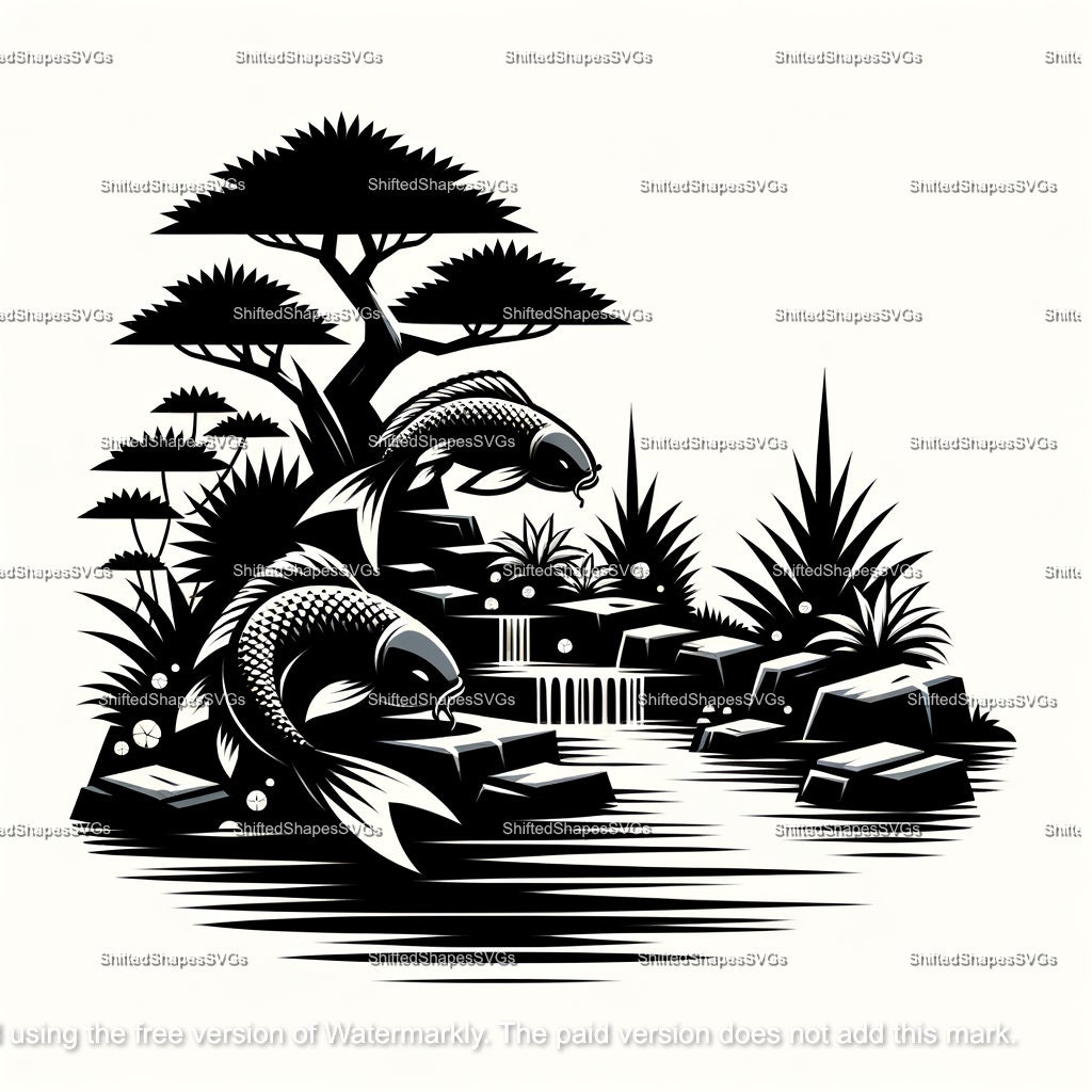 Koi Fish SVG Bundle - Etsy