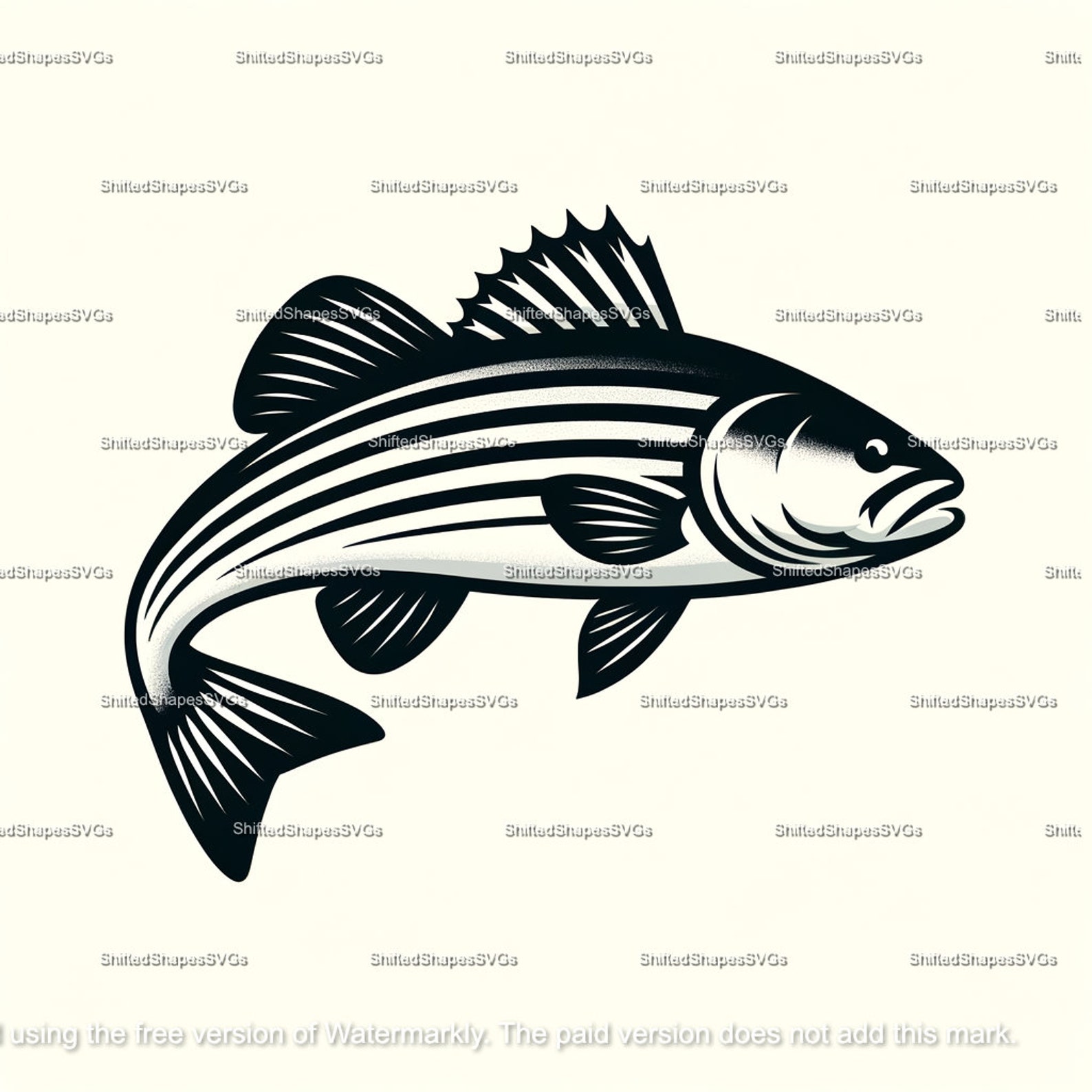 Striped Bass SVG Bundle - Etsy
