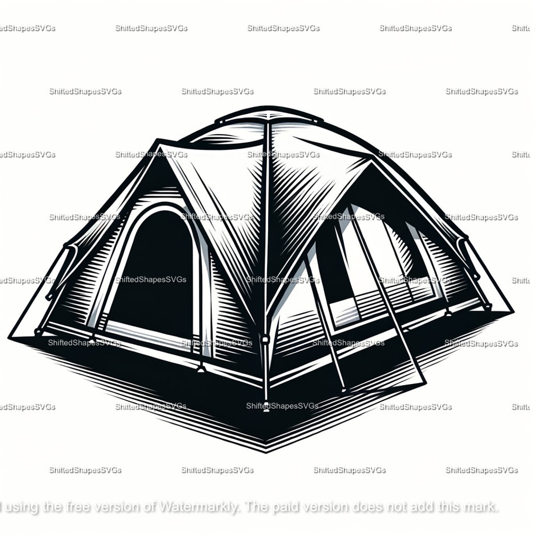 Tent SVG Bundle - Etsy