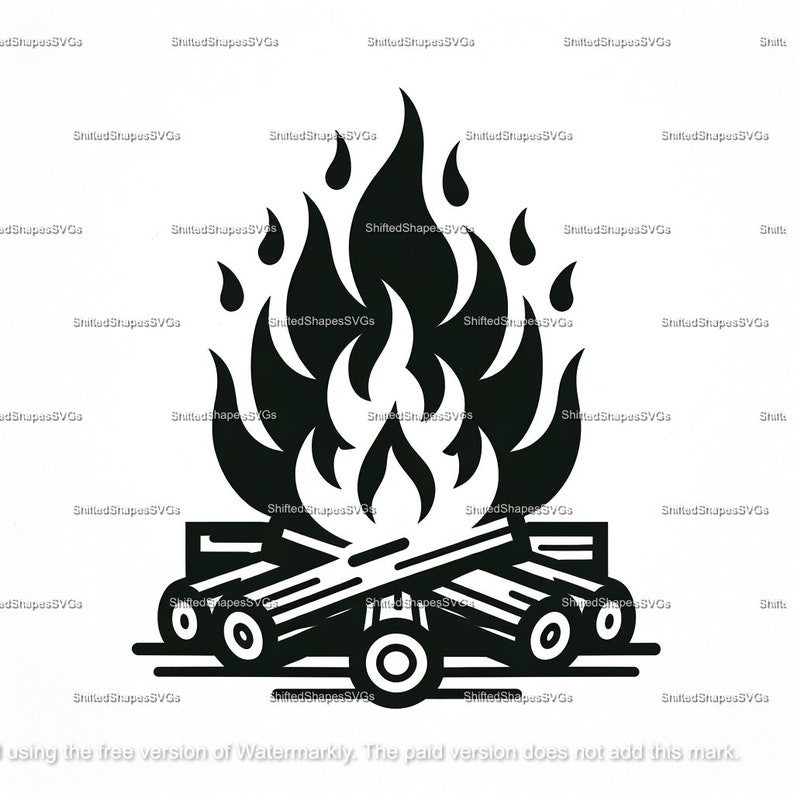 Camp Fire SVG Bundle - Etsy