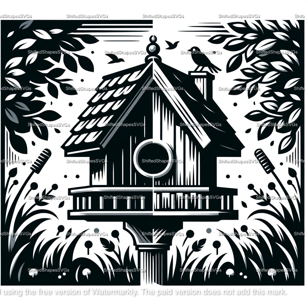 Birdhouse SVG Bundle - Etsy