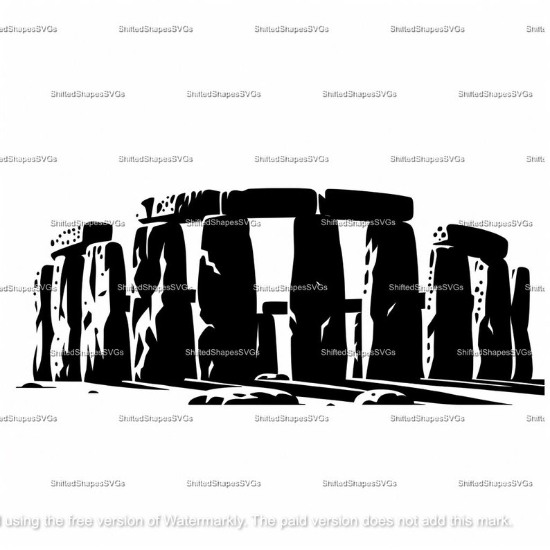 Stonehenge SVG Bundle - Etsy