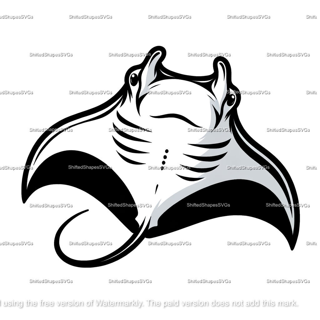 Manta Ray SVG Bundle - Etsy