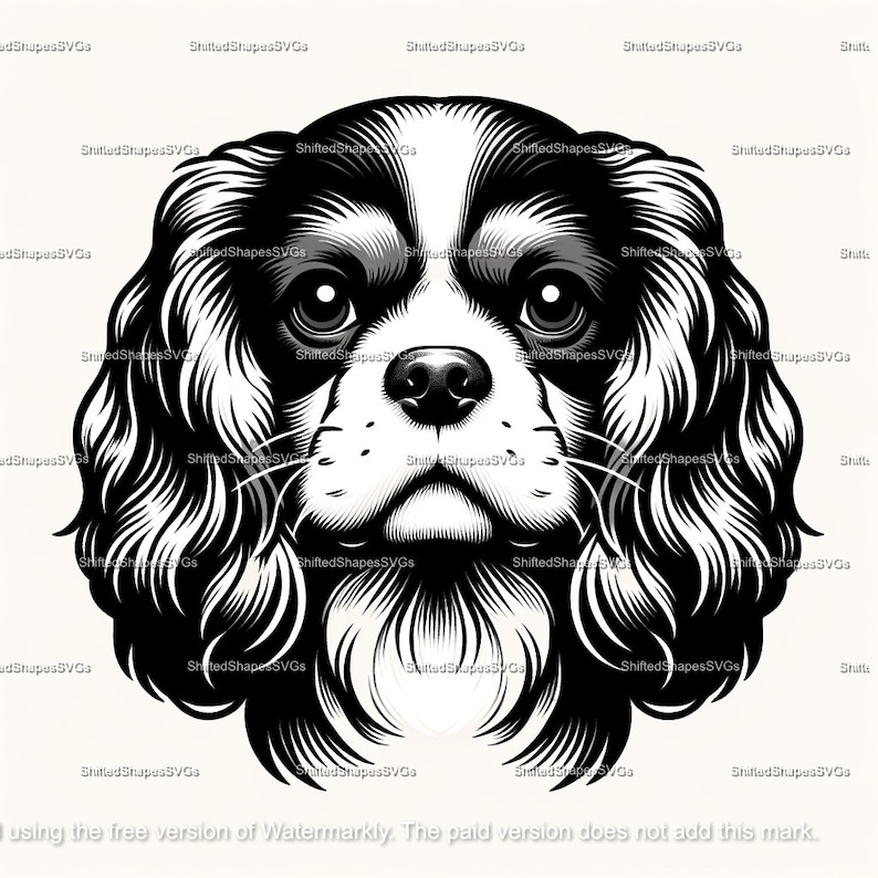 Cavalier King Charles Spaniel SVG Bundle - Etsy