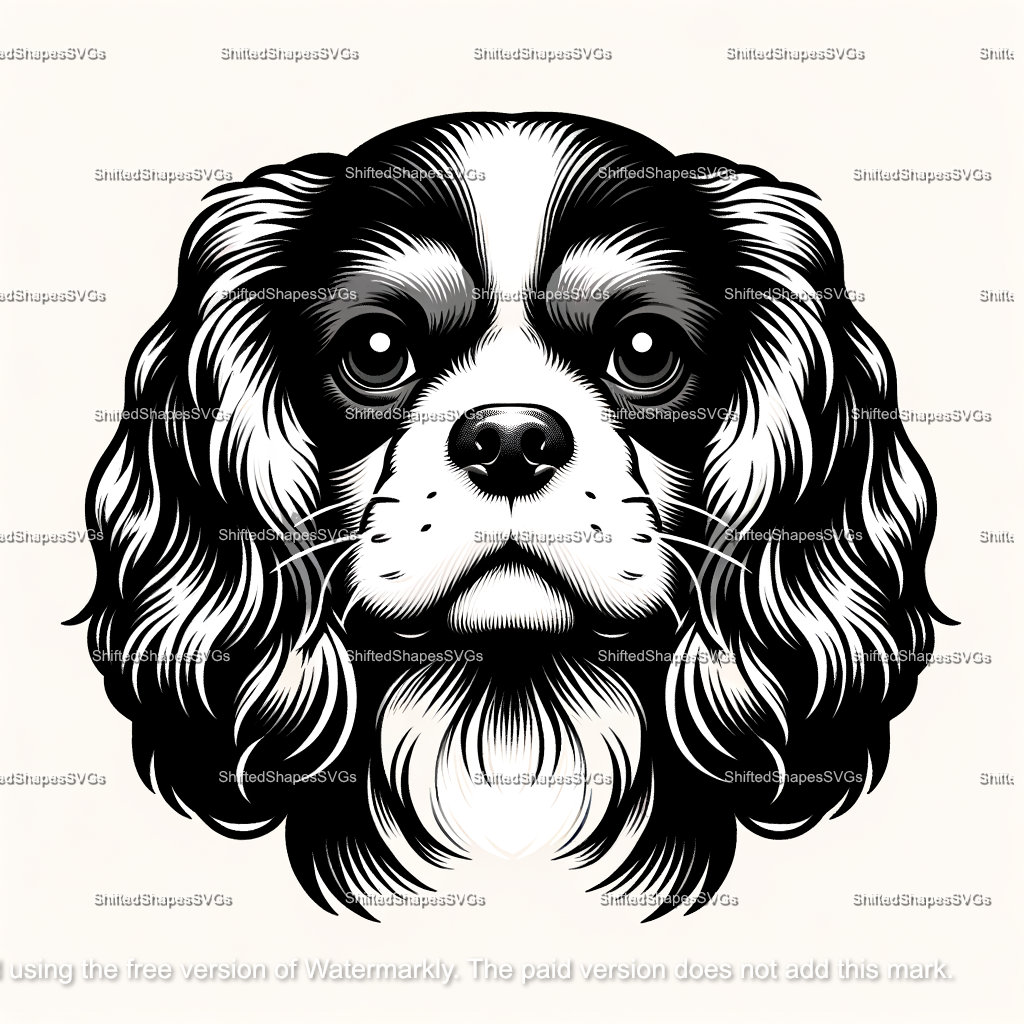 Cavalier King Charles Spaniel SVG Bundle - Etsy