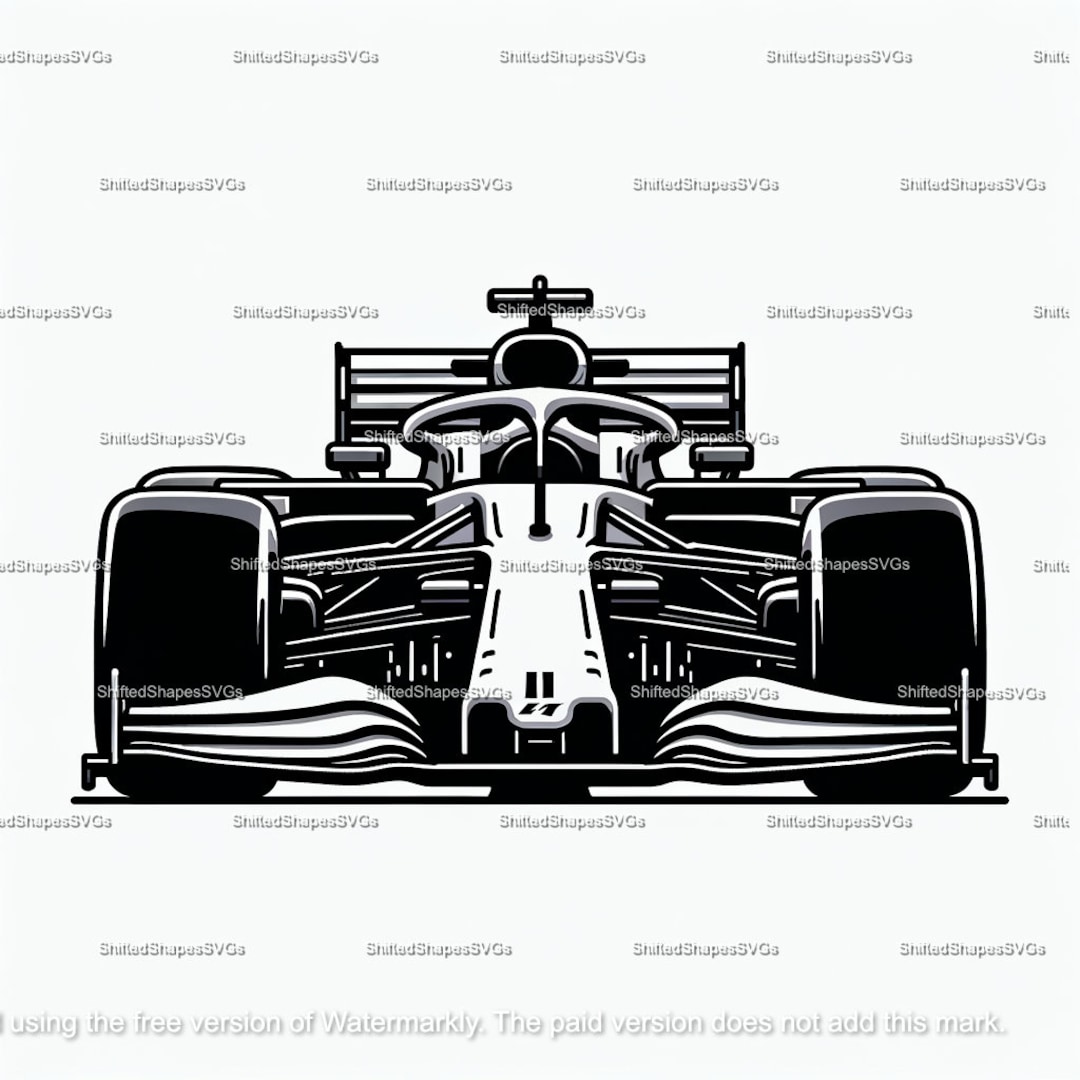Formula 1 Car SVG Bundle - Etsy