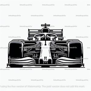 Formula 1 Car SVG Bundle - Etsy