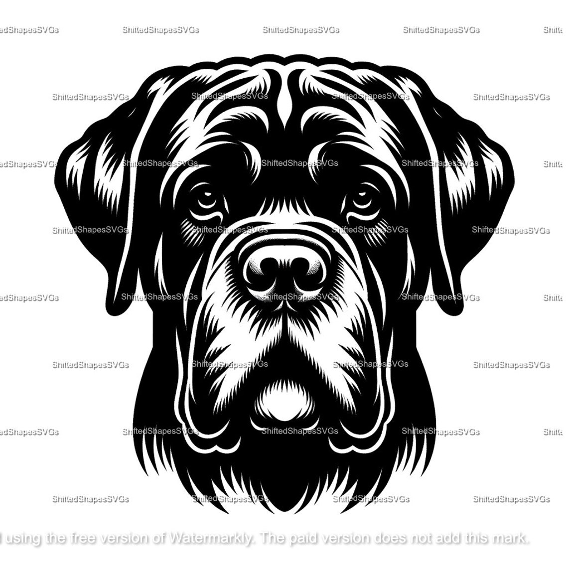 Mastiff SVG Bundle - Etsy