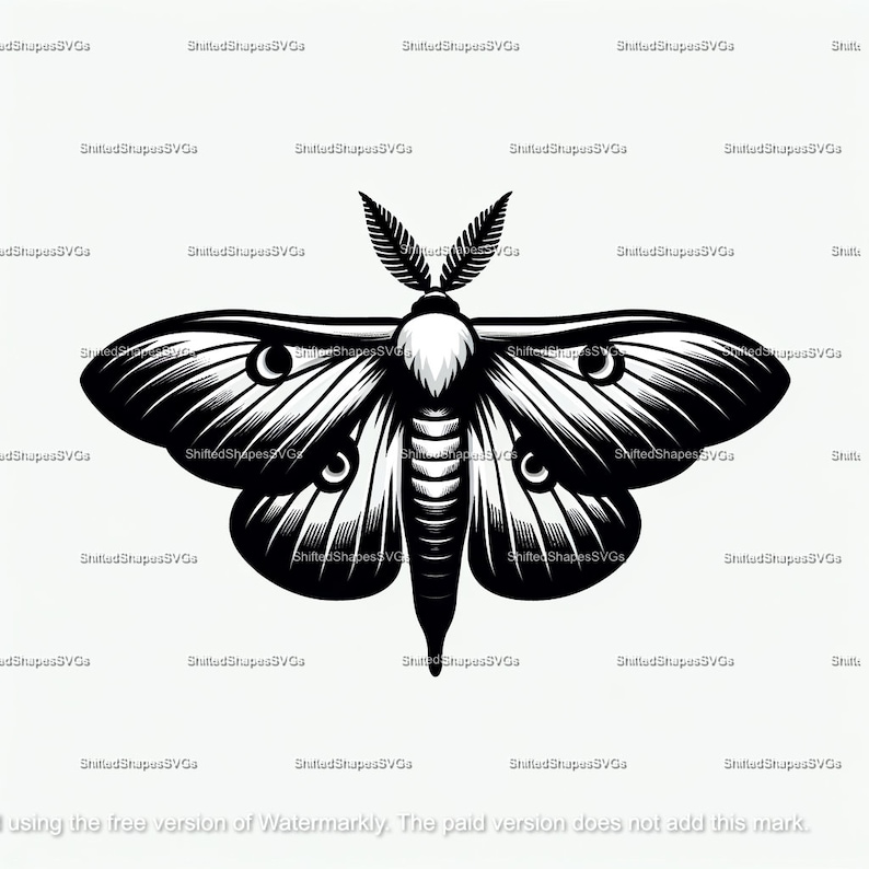 Luna Moth SVG Bundle - Etsy