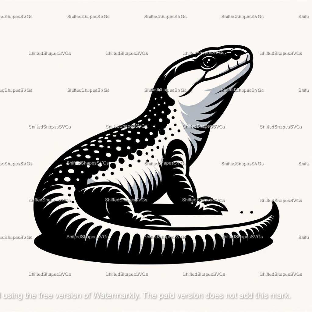 Blue-tongued Skink SVG Bundle - Etsy