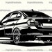BMW E90 SVG Files – Automotive Art (digital Download) - Etsy