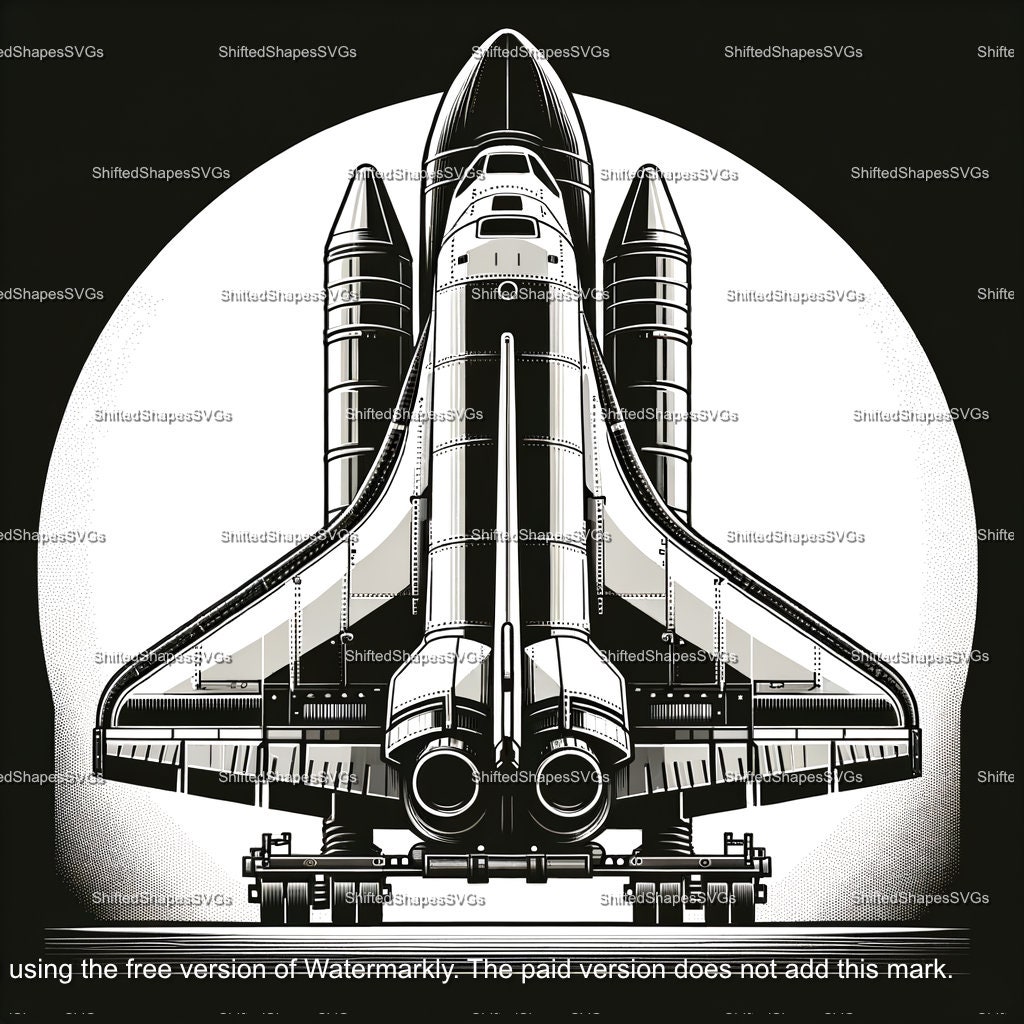 Space Shuttle SVG Bundle - Etsy