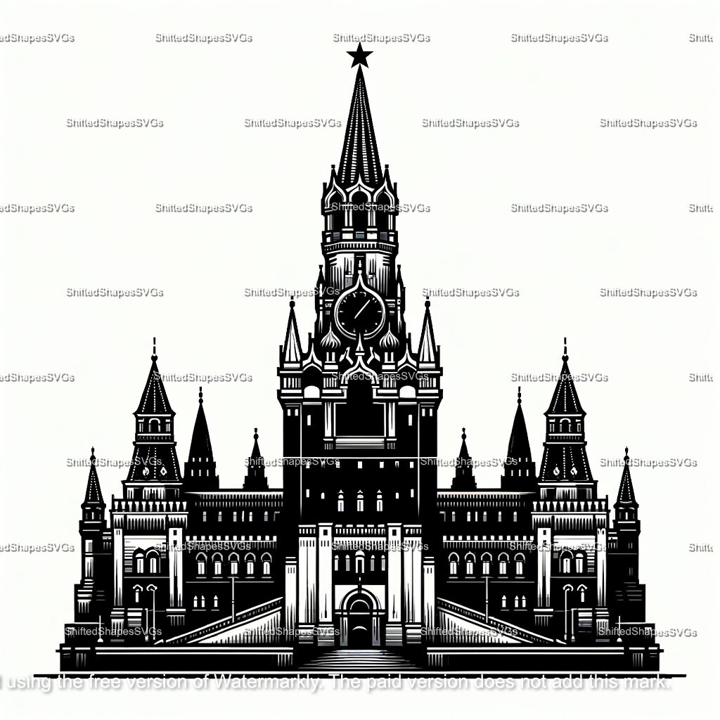 Kremlin SVG Bundle - Etsy