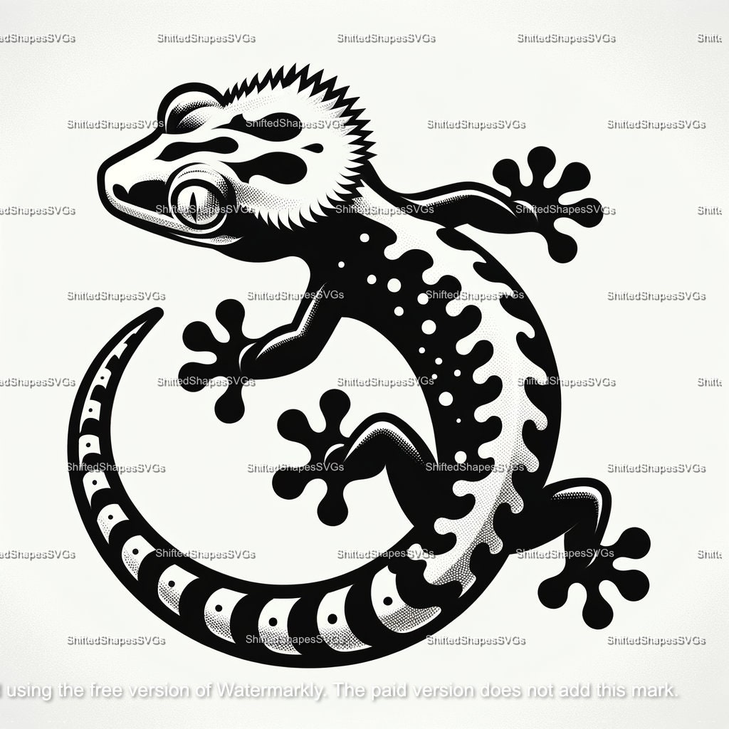 Crested Gecko SVG Bundle - Etsy