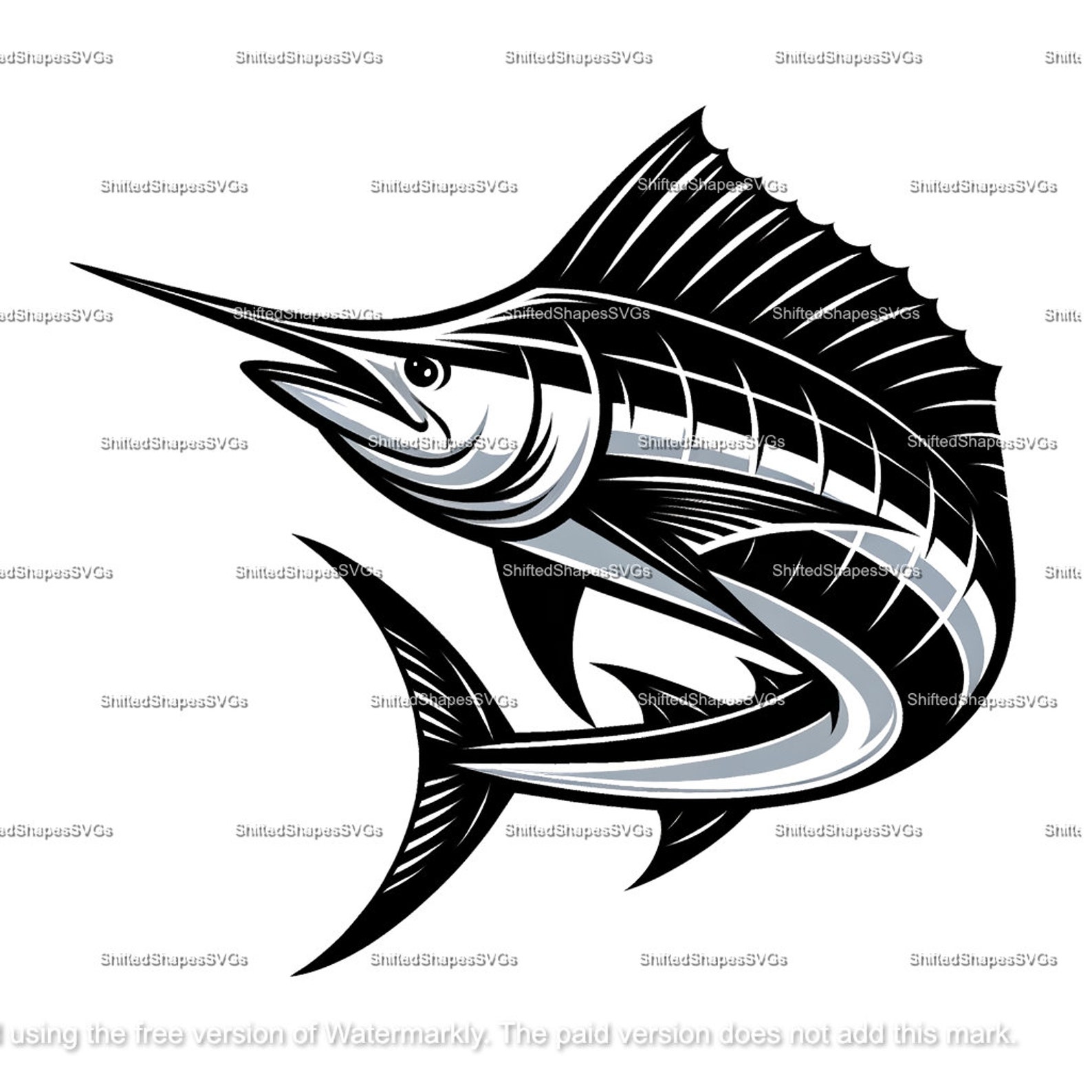 Sailfish SVG Bundle - Etsy