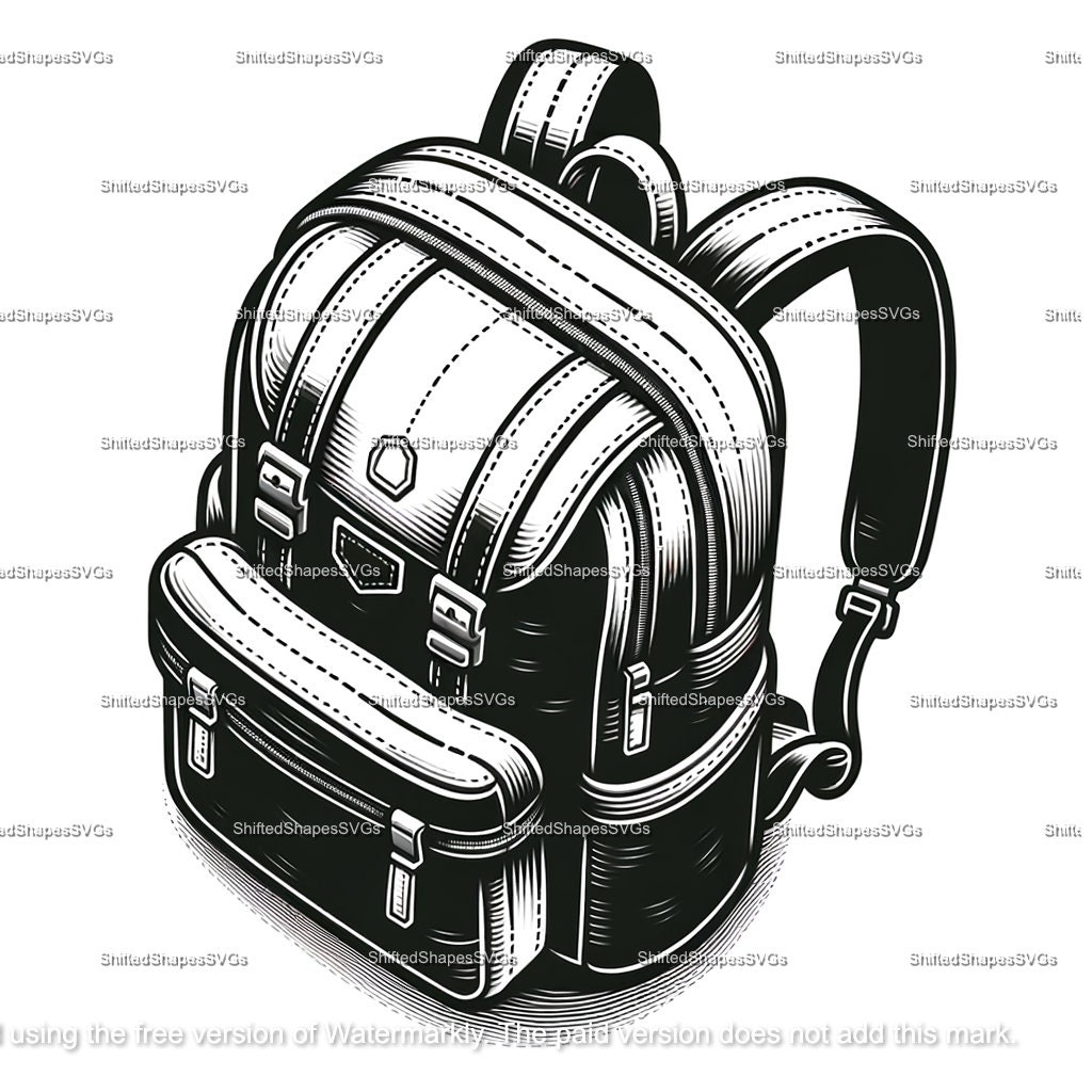 Backpack SVG Bundle - Etsy
