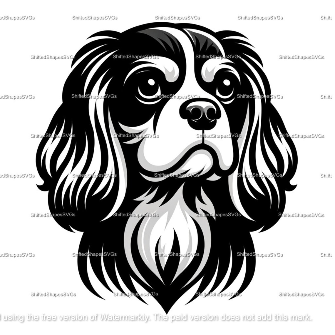 Cavalier King Charles Spaniel SVG Bundle - Etsy