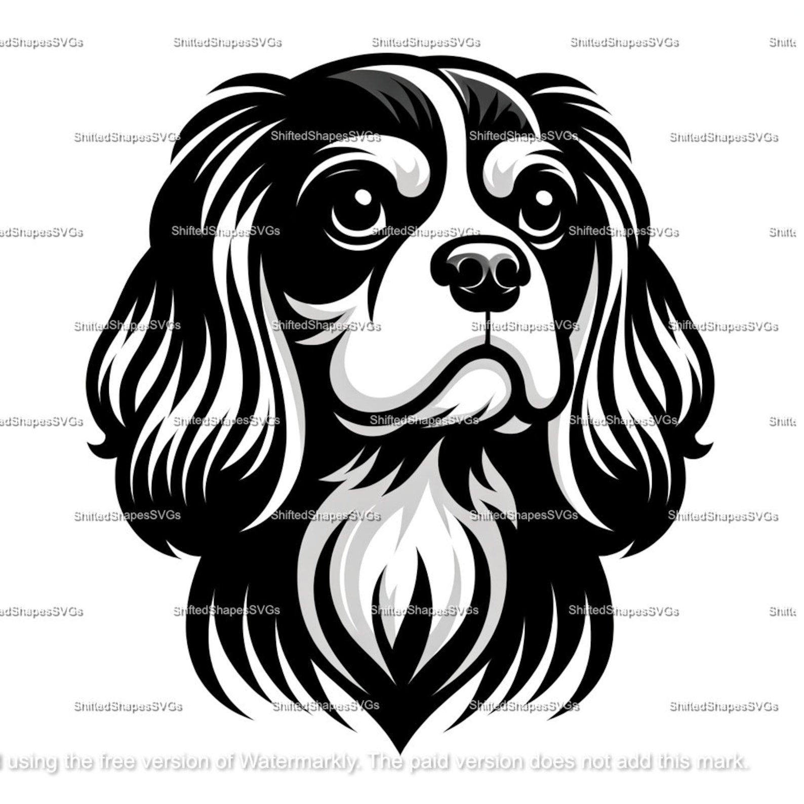 Cavalier King Charles Spaniel SVG Bundle - Etsy