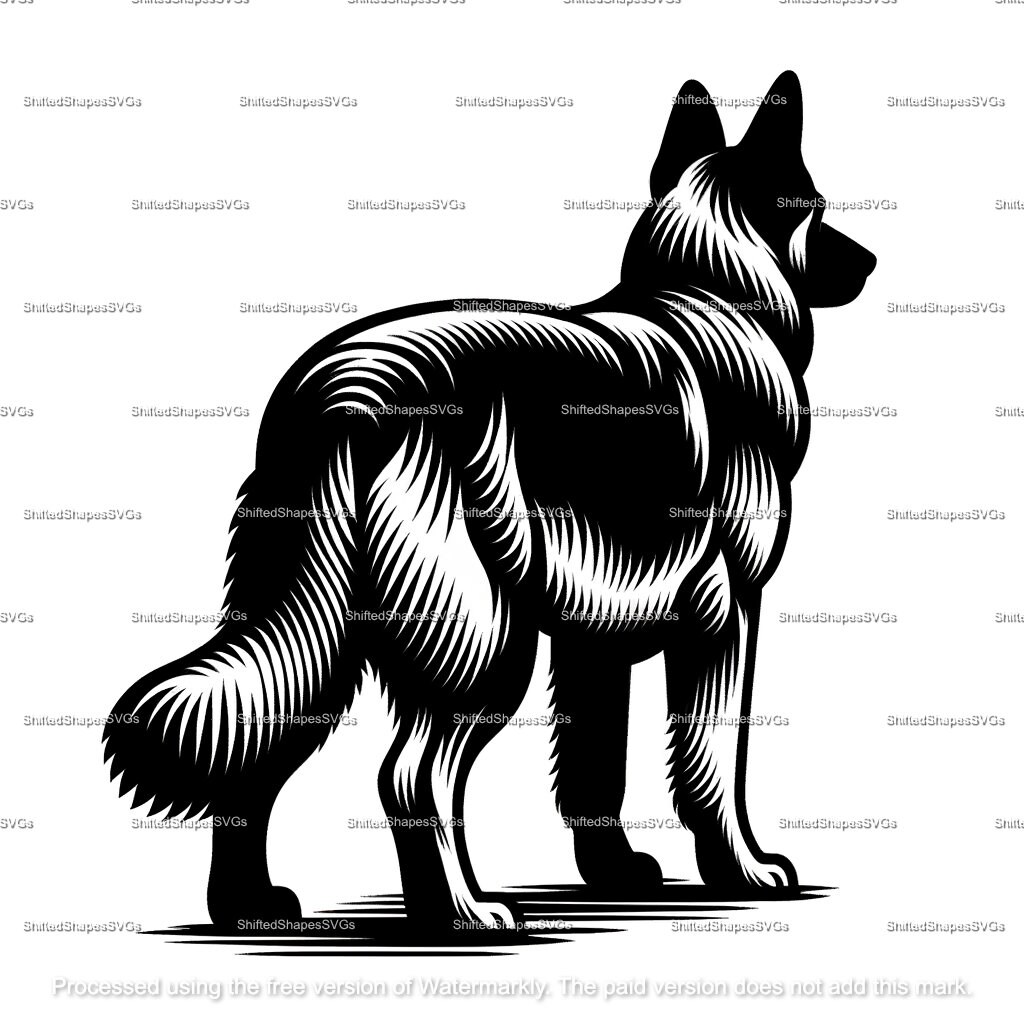 German Shepherd SVG Collection - Etsy