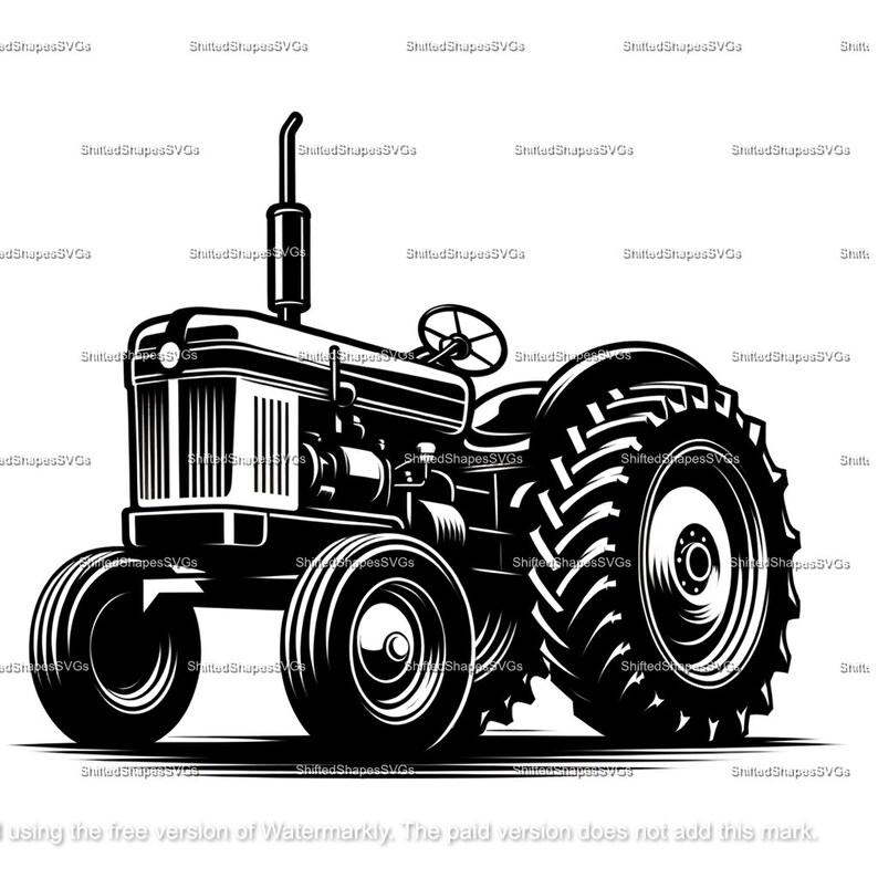 Farm Tractor SVG Bundle - Etsy