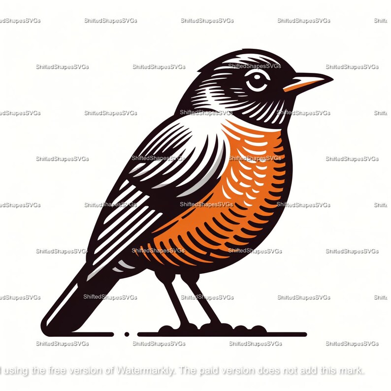 American Robin SVG Bundle - Etsy