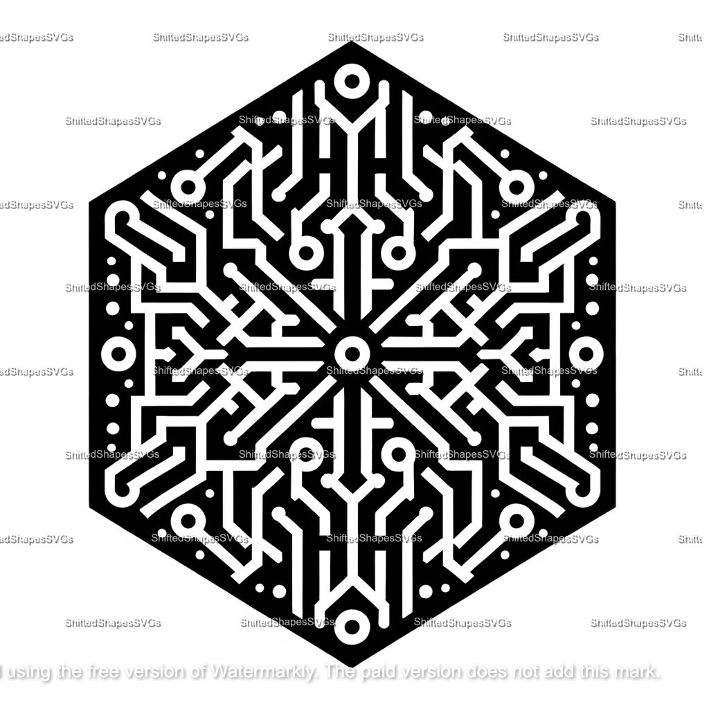 Tech Lover's Dream: Circuit Board Pattern SVG Bundle - Etsy
